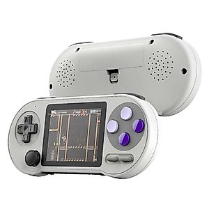 Handheld Game Console for Kids, Rertro Game Console Built-in 6000 Retro Games, 3 inch IPS Screen, 7 Emulators FC/SFC/MD/GB/GBC/GBA/MAME, Retro Handheld Game Console Gift for Kids