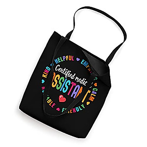 CMA Certified Medical Assistant Team Nurse Registered RMA Tote Bag