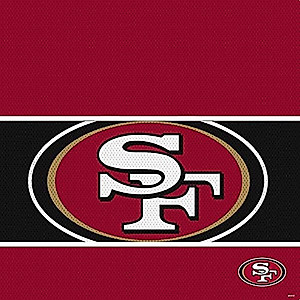 Skinit Decal Gaming Skin Compatible with PS4 Pro Console and Controller Bundle - Officially Licensed NFL San Francisco 49ers Zone Block Design