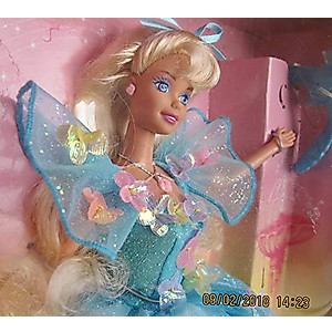 Mattel Songbird Barbie Doll w Real Singing Songbird Balances on Fingertip! (1995)