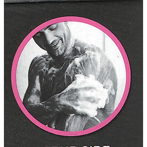 Nourah, Dual-Sided, Silicone Base Swirl Mesh Flower Sponge lufas, Shower Ball Scrubber, Lather and Exfoliating, Comfortable Bath Sponge for Cleansing and Smoothing Skin, for Men. (Black)