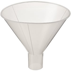 Globe Scientific 600166-1 Polypropylene Powder Funnel, 180mm, Pack of 1