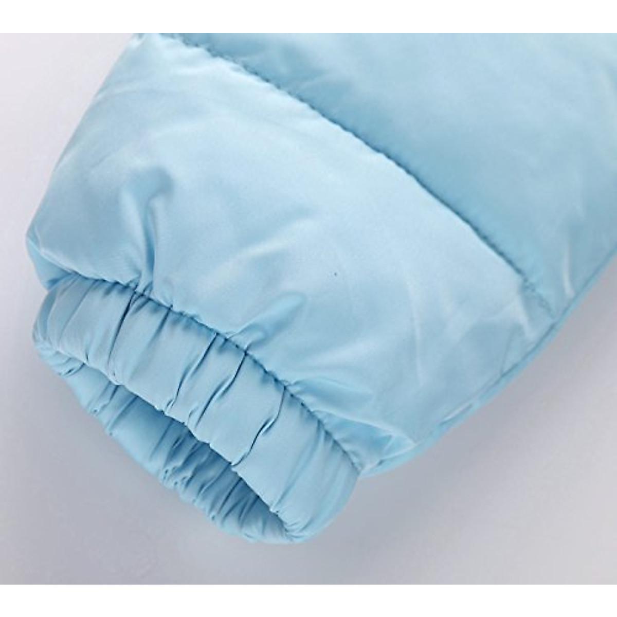 Happy Cherry Newborn Baby Boys' Winter Romper Thick Jacket Waterproof Bodysuit Warm Puffer Outerwear Blue 3-6 Months