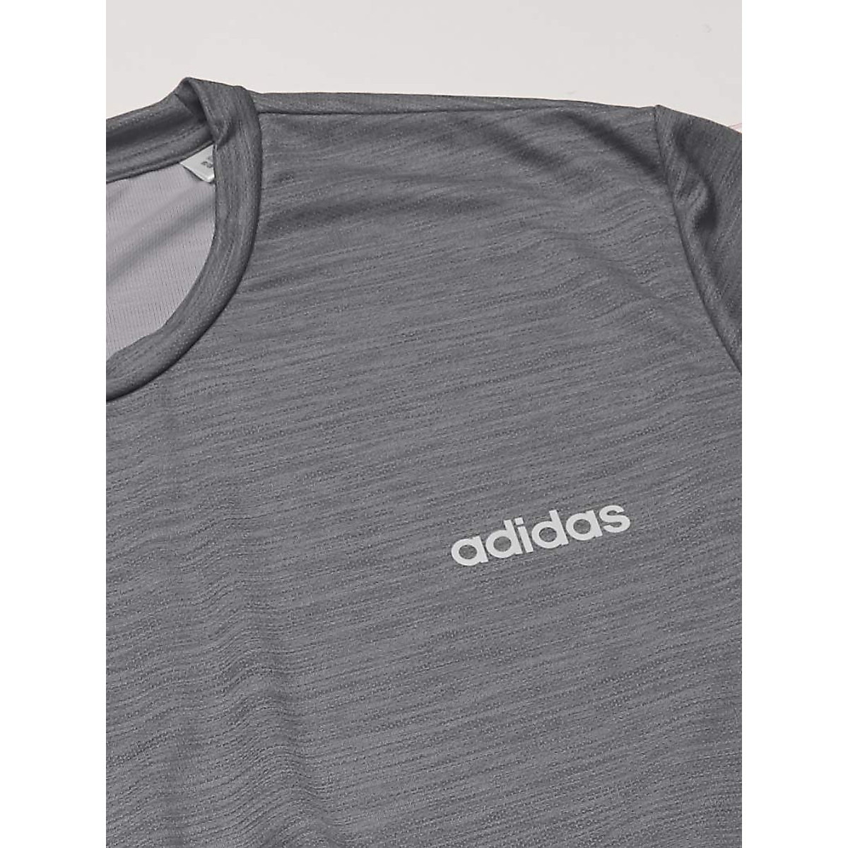 adidas Men's Designed 2 Move Heather Tee Gray/White Medium
