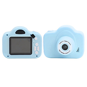 Kids Digital Camera, Photography Camera Automatic Focusing Single Lens for Early Education (Blue)