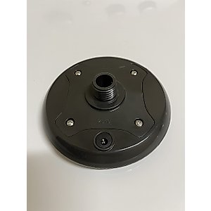 Replacement Solar Panel for Home Depot Hampton Bay Solar Umbrella, with MALE Electric Connector Gray