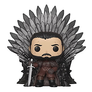 Funko Pop! Deluxe: Game of Thrones - Jon Snow Sitting On Iron Throne