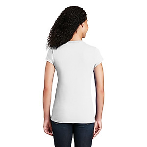 Gildan Ladies Soft Style Short Sleeve T-Shirt (S) (White)