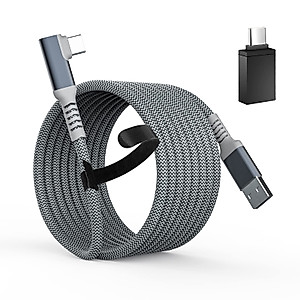 DUOSI Link Cable for Oculus Quest 2, 16FT USB 3.2 Gen 1 to Type C Link Cable Compatible with Quest 2 Accessories, High Speed Data Transfer and Fast Charging for Oculus VR Headset and Gaming PC