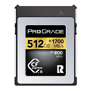 ProGrade Digital 512GB CFexpress Type B Memory Card (Gold)