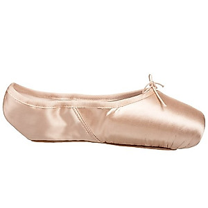 Capezio Women's Aria ES Pointe Shoe, Petal Pink, 9 W US