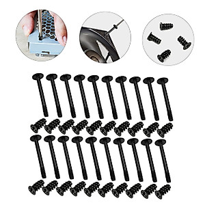 4 Sets Chassis Fan Screws Computer Case Screws Cooling Fan Screws Computer Fan Accessories Self Tapping Screw Fan Mount Screws Case Fan Screw Fan Mounting Screws Screw for Case Fan