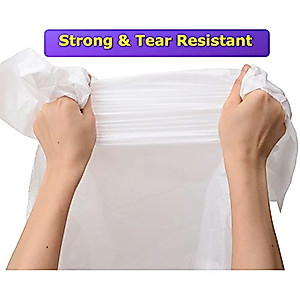 CCLINERS 4 Gallon Trash Bag Lavender Scented (440 Count) Small Bathroom Garbage Bags Wastebasket Can Liners White Trash Bags for Home Kitchen Office Bins (440 Bags)