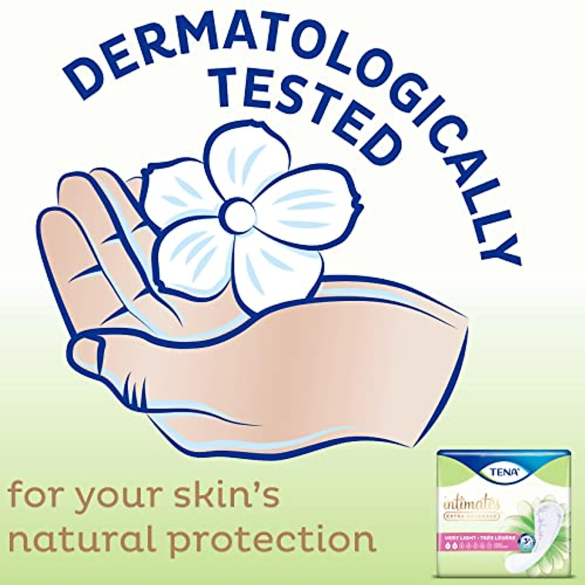 TENA Incontinence Liners for Women, Very Light Absorbency, Extra Coverage, Intimates - 300 Count