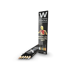 AKI Weathering Pencil Set - Metal Effects