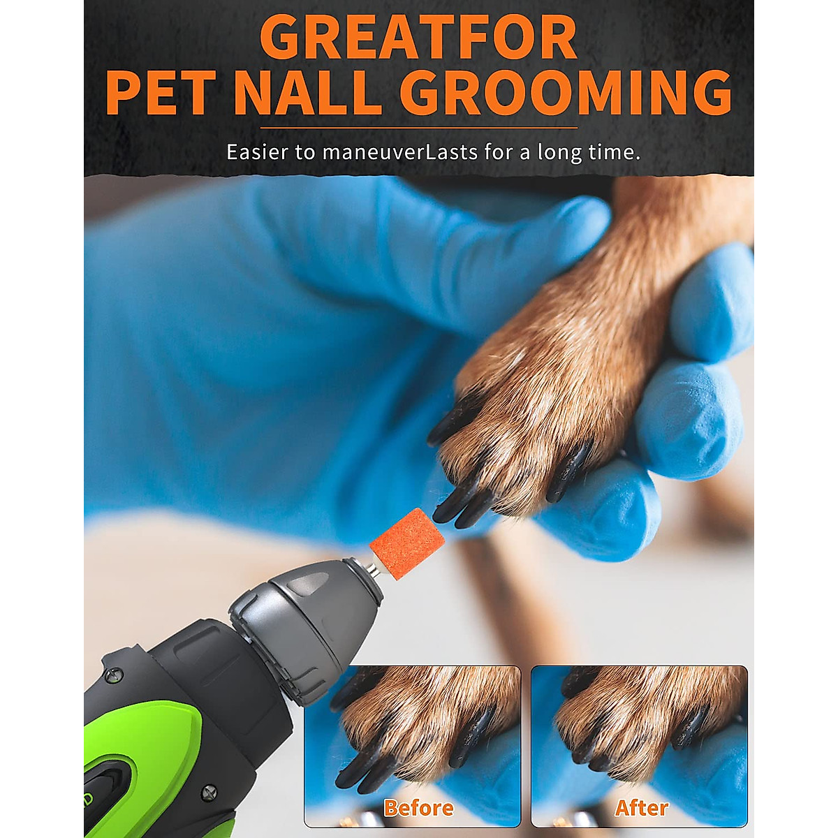 SHITIME Rotary Tool Bits Grinding, 120 Pcs Metal Grinding Sanding Bits with 1/8" Shank, Sanding Drums Accessories for Polishing Jade, Rust and Metal