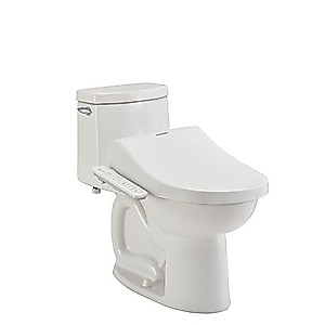 American Standard 8013A80GPC-020 Advanced Clean AC 1.0 Spa let Bidet Seat With Side Panel Operation