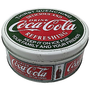 Distress Printed - Coca Cola Round Treat Collectible Tin