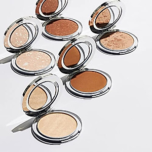 PÜR MINERALS Bronzing Act Matte Bronzer Powder - Illuminating Bronzer For Face & Body Contour - Brightening Bronzer Makeup For Natural-Looking Glowing Skin - Vegan, Cruelty-Free Bronzer