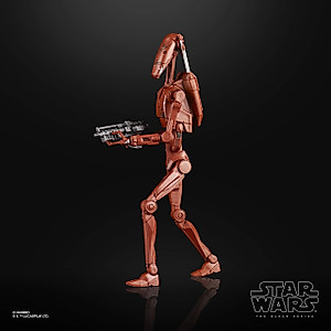 STAR WARS The Black Series Battle Droid (Geonosis) Toy 6-inch Scale Attack of The Clones Collectible Figure, Kids Ages 4 and Up