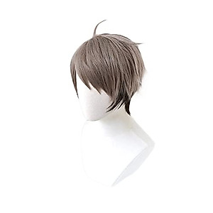 Liamiona Cosplay Short Wig Heat Resistant Synthetic Hair Anime Wig Halloween Carnival Party Wigs
