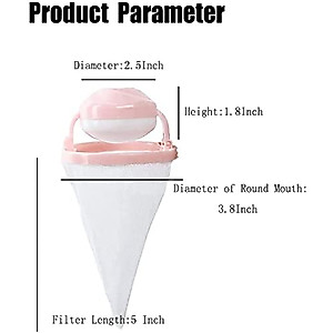 New Washing Machine Hair Filter Cleaning Mesh Bag Home Floating Catcher Pouch Laundry Lint Mesh Bag Cozy Bed Hurricane (Blue)