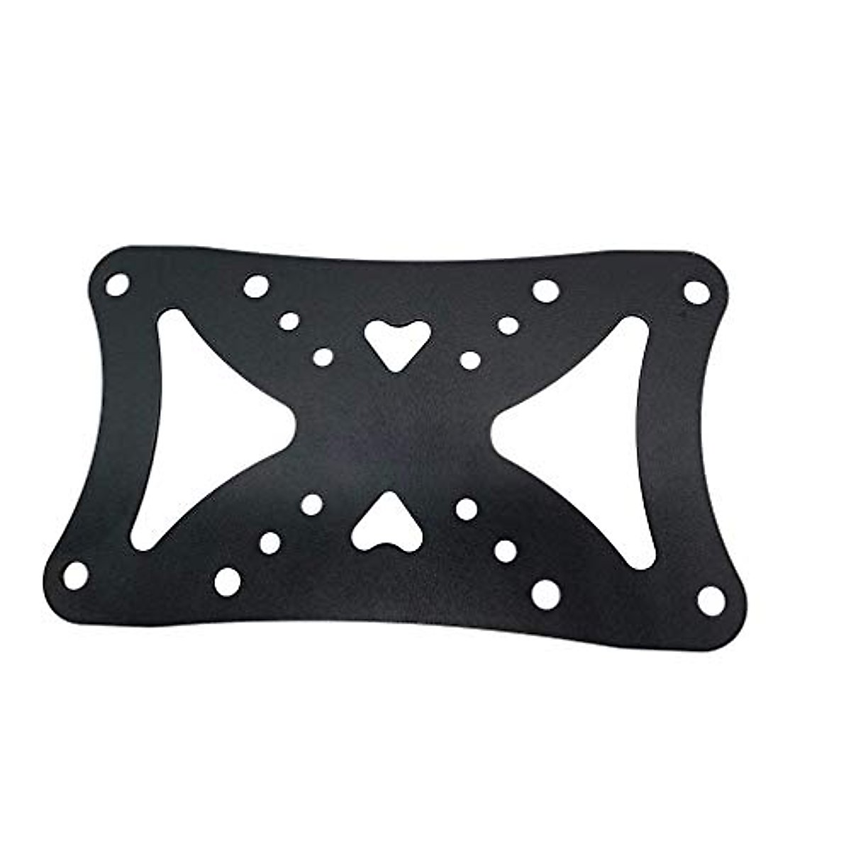 Mount Plus 201M VESA Mount Adapter Plate for 200 x 100 mm VESA Patterns | Conversion Kit for 75 x 75 and 100 x 100 mm VESA Patterns to 200 x 100 mm VESA Patterns
