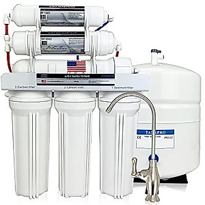 APEX Water Systems MR-6050 6 Stage Alkaline Mineral pH+ with 50 GPD Reverse Osmosis Drinking Water Filter System which Removes Sediment Rust, Chlorine, Chloramine, Pesticides (Proudly Made in USA)