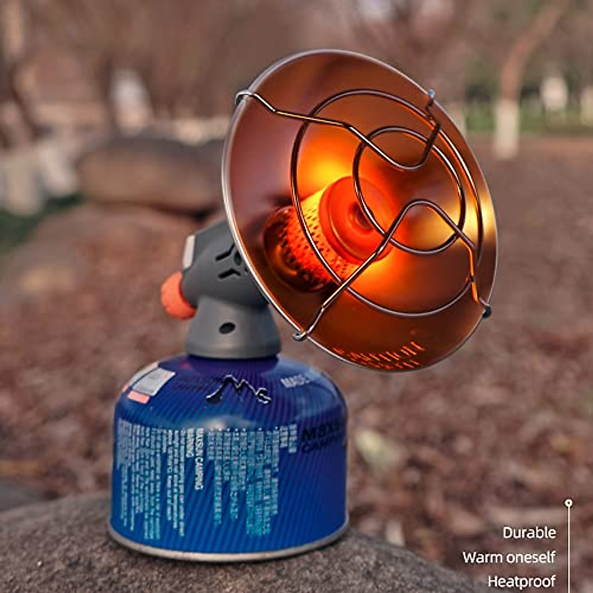 Portable Camping Heater,MoreChioce Patio Tent Propane Heater Mini Patio Heaters Camping Gas Heater for Winter Outdoor Backpacking Picnic