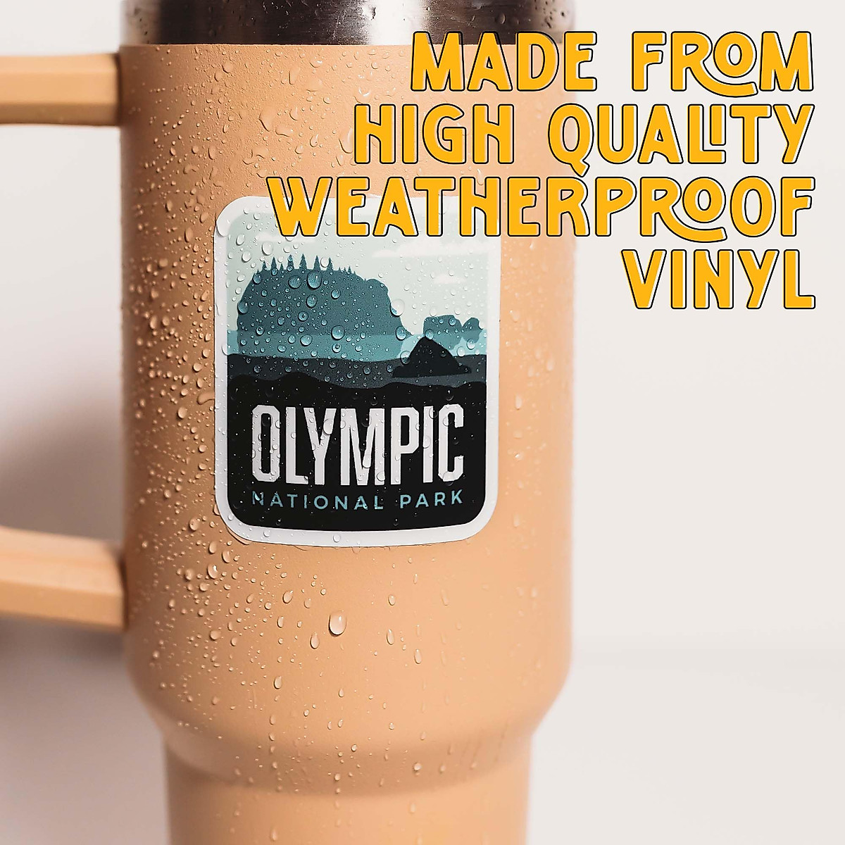 Vagabond Heart Hawaii Volcanoes National Park Sticker - Weatherproof Vinyl Souvenir Decal