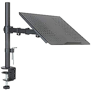 AnthroDesk Laptop/Notebook Desk Stand/Mount with Full Motion Adjustable Extension Arm with Tilt