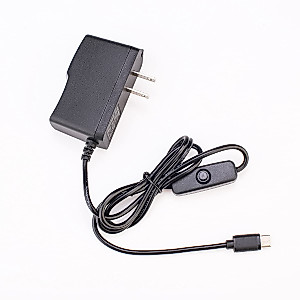 Enokay Raspberry Pi 4 b Power Supply 5V 3A USB C Charger Adapter