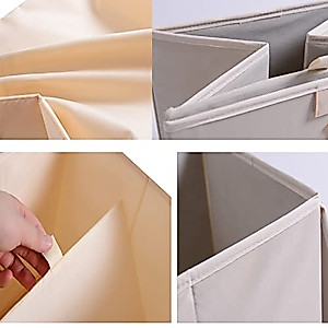 XINHONGYU Foldable Animal Fabric Toy Box Collapsible 13 Inch Cube Storage Bin/Cube/Chest/Basket/Organizer 13x13
