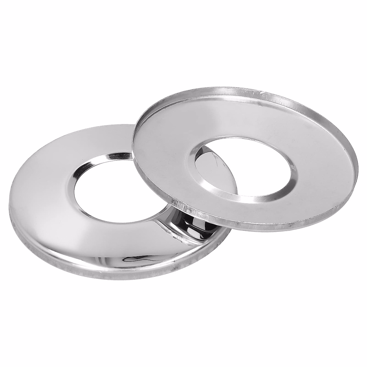 Pool Ladder Escutcheon Plates Stainless Steel,2pcs Swimming Pool Ladder Escutcheon Cover Plate,Pool Ladder Escutcheon,for 4.2cm Ladder Pipe Pool Hand Rail Replacement Parts, Pool Ladder Escutcheo