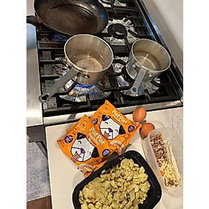 Pat Pat Noodles - Probiotic Ramen Noodles for Dogs (Seafood Flavor), Pack of 3, Amino Acids, vegetables and Collagen - Healthy ingredients for dogs