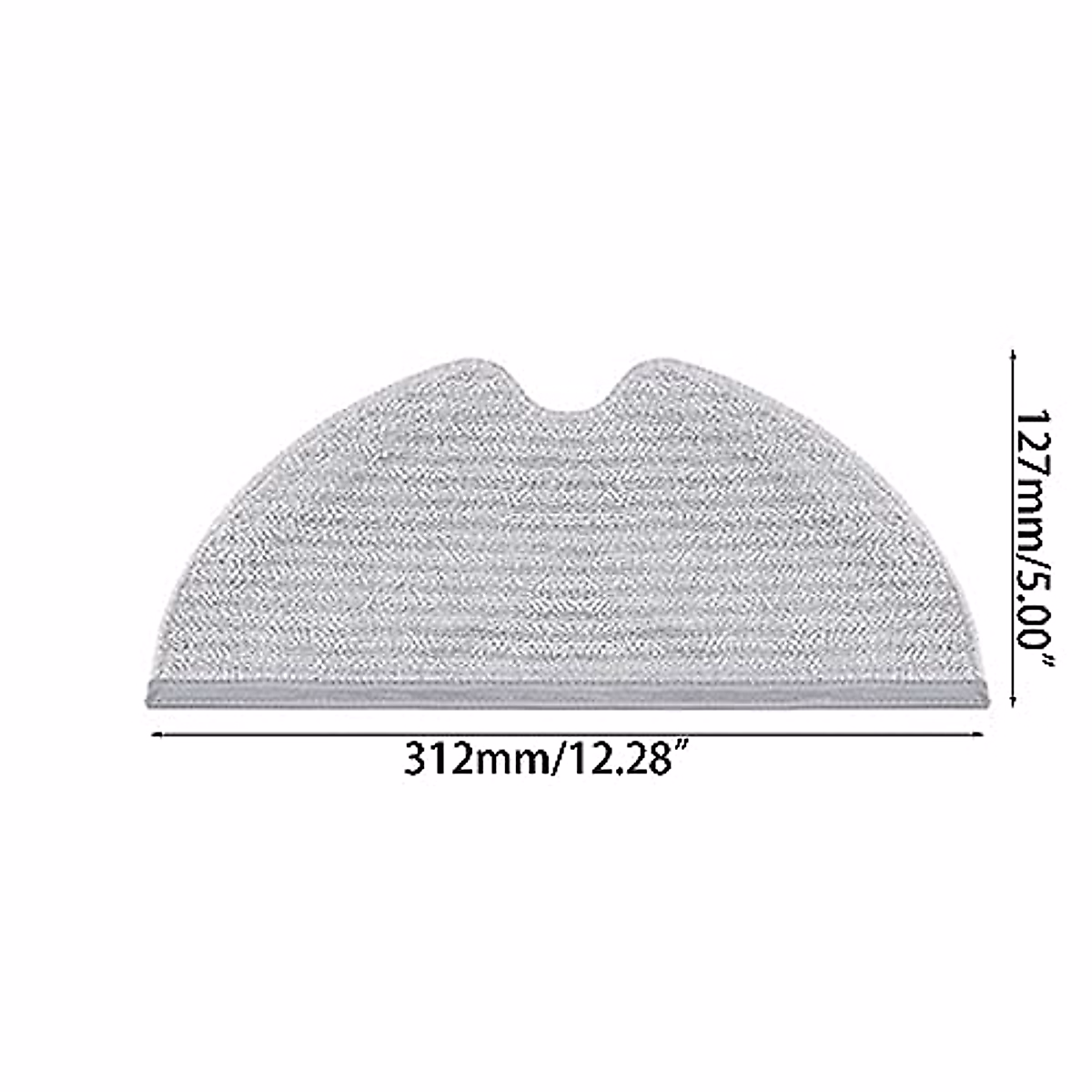 Reusable Sweeping Robot Vacuum Cleaner Cleaning Cloth Mop Wipe Tool Replacement Accessories Compatible For 2C STYTJ03ZHM Wipes Vacuum Cleaner Accessories Mop Cloth Replacement Floor Cleaning Pads Mop