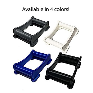 Universal Filament Holder Roller, Smooth Roll Operation, Fits Nearly Any Size/Type of 3D Printer Filament Roll (White)