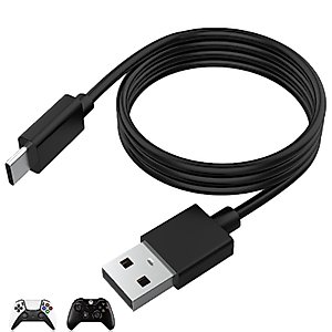 Toxaoii PS5 USB Type C Charging Cable Cord Wire Compatible with Xbox Series X Core, Playstation 5 PS5 Dual Sense Controllers (6.5FT)