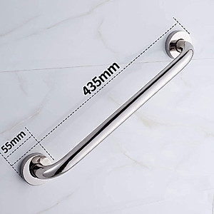Grab Bars for Bathtubs and Showers, 304 Stainless Steel Safety Grab Rail, Anti-Slip for Disabled Elderly, Assistance Handrail for Bathtub Toilet Bathroom Kitchen Stairs Portable Safety Support Handle