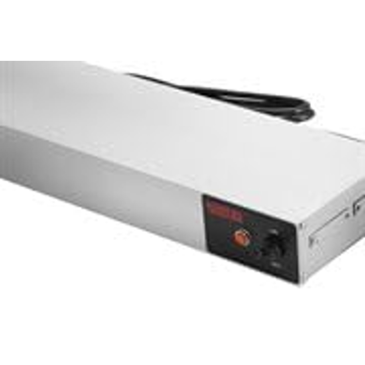 Kratos 28W-211 Commercial Strip Warmer, 36" Long, with Cord and NEMA 5-15P Plug, 120V, 850 Watts. Overhead Food Strip Warmer