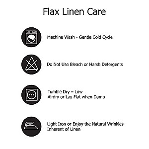 COTTON CRAFT Flax Linen Cloth Napkins with Lace - Set of 12 Lunch Dinner Napkins - Elegant Everyday Fall Harvest Thanksgiving Holiday Table Napkin - Washable Reusable Napkin - Oversized 20x20- Natural