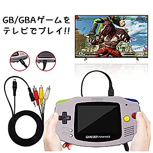 Game Boy 432430 TV Output, Backlight IPS LCD + TV Output Kit, GAMEBOY TV Output, Monitor Output, Play on Large Screen, Japanese Installation Manual (English Language Not Guaranteed)