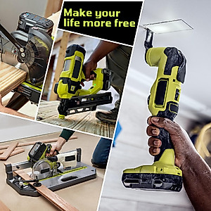 Masione 2Pack 7.0Ah P108 Lithium Replacement for Ryobi 18v Battery Compatible with Ryobi P102 P103 P104 P105 P107 P108 P109 Cordless Power Tools