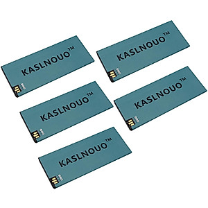 KASLNOUO 5-Pack GP-S10-374192-010H Battery Replacement for Cisco 8800 Series IP Phone Fits CP-BATT-8821 74-102376-01 3.8V 2400mAh