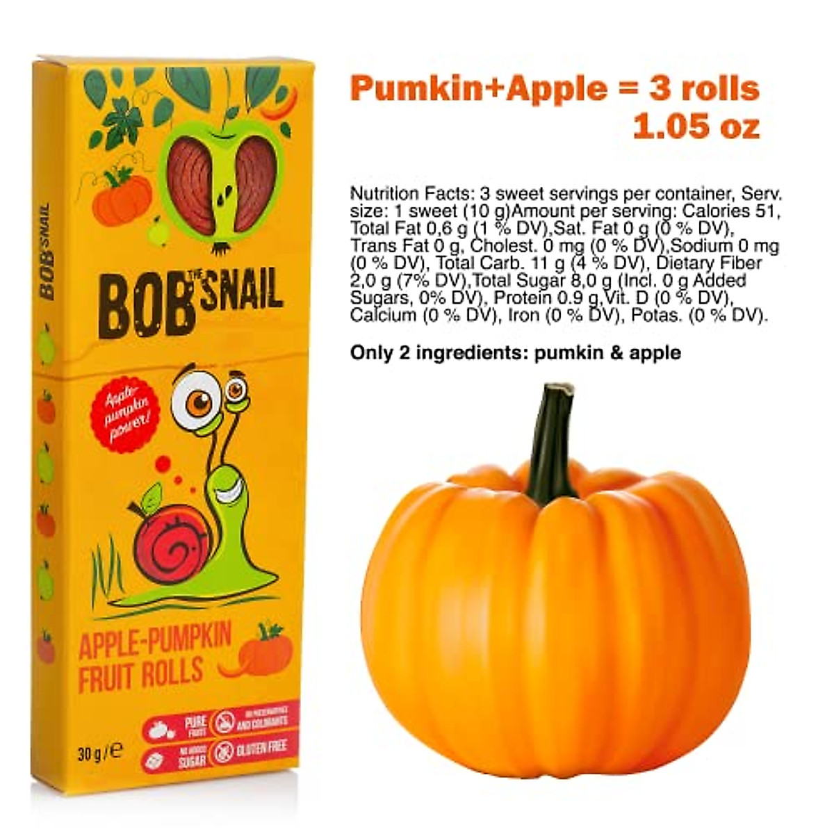 Healthy Snacks Variety Pack for Kids and Adults - Snack Box of 60 Fruit Roll Ups Individual Packs - Natural Fruit Leather of Apple Cherry Plum Pumpkin Mint - Vegan Low Carb Gluten Free Dried Fruit