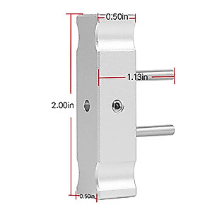 Aluminum Self-Centering Scribe/Knife Makers Center Scribe/Center Line Scribing Marking Tool for Metal