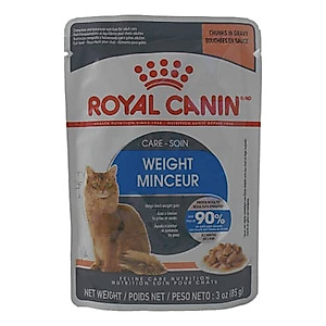 Royal Canin Chunks in Gravy Cat Food 2 Flavor 6 Pouch Sampler, (3) Each: Digest Sensitive, Weight (3 Ounces) - Plus Catnip Toy and Fun Facts Booklet Bundle