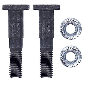 HAISHINE Bar Nuts Stud Kit for Husqvarna 181 266 268 268K 268 272 272K 272S 272XP 281 288 3120 362 365 371 372 Chainsaw