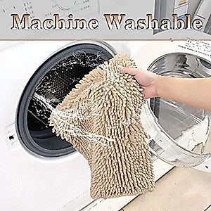 RUN HELIX Bathroom Rugs Sets 3 Piece, Bath Rugs for Bathroom, Bath Mats, Bathroom Sets,Extra Soft and Absorbent Shaggy Rugs, Machine Washable Bath Mat Set for Tub, Shower, and Bathroom, Beige