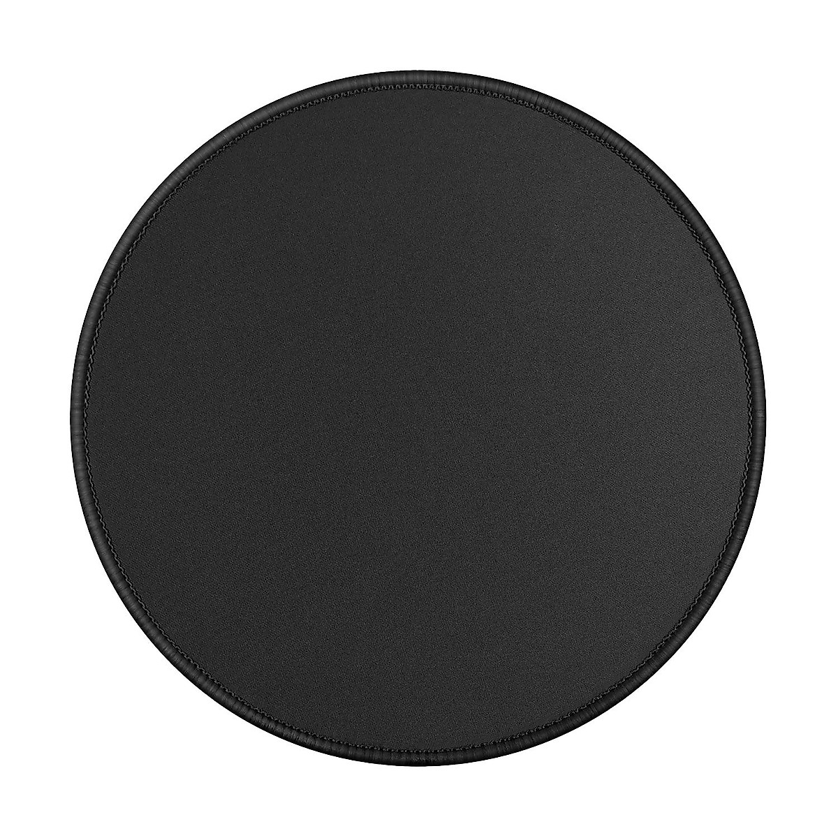 Round Mouse Pad with Stitched Edge Premium-Textured Non-Slip Rubber Base Mouse Mat Mousepad for Office & Home, Black (8.7 x 8.7 x 0.12Inch)